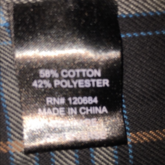 RUDE | Shirts | Rude Collared Button Down Long Sleeved Flannel | Poshmark